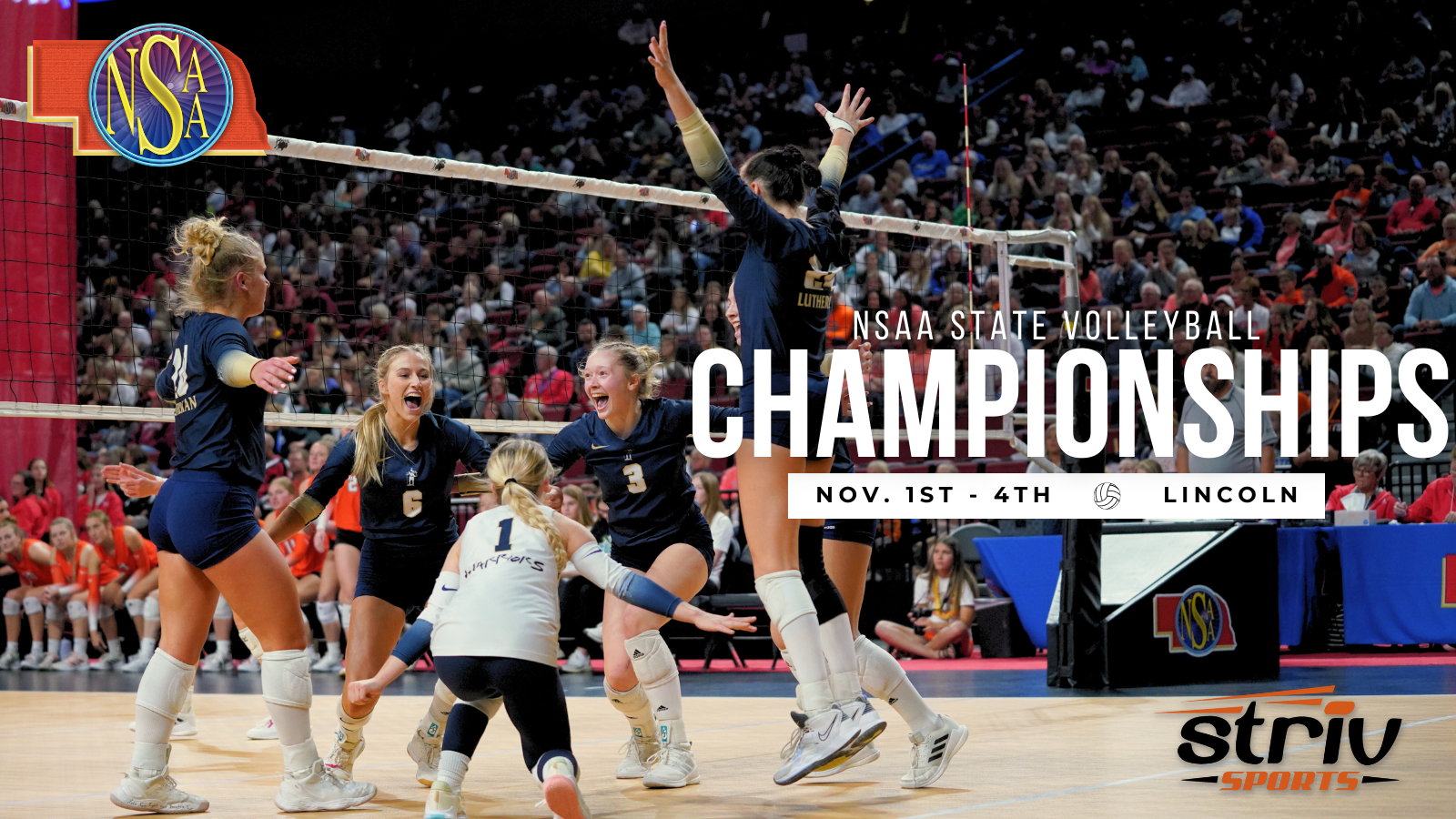Striv Sports to Produce 40 State Volleyball Games | Striv Sports